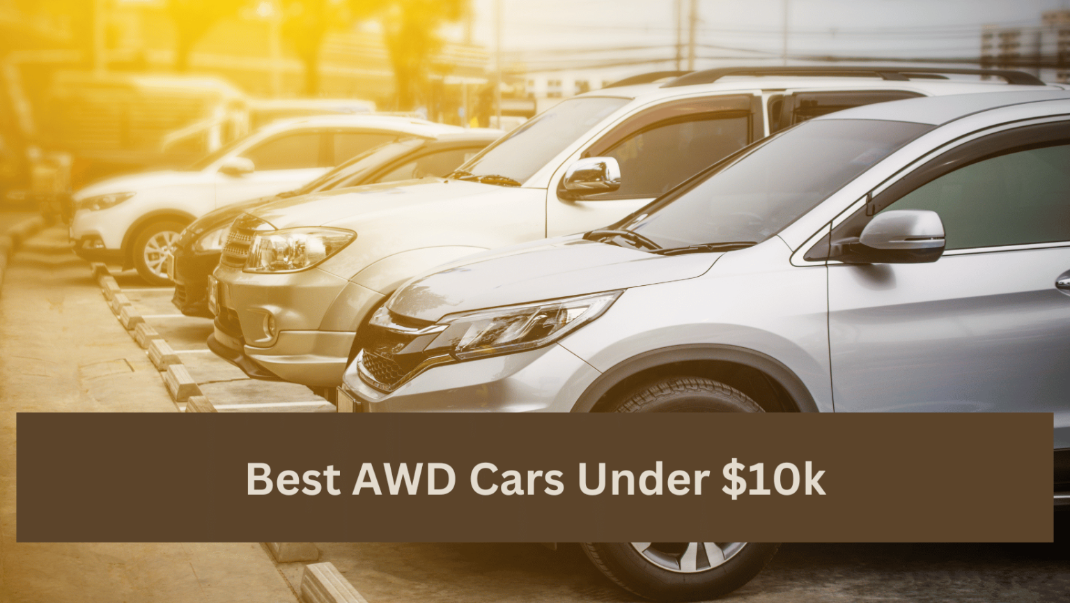 Discovering the Best AWD Cars Under $10,000: An Enthusiast's Guide - II ...